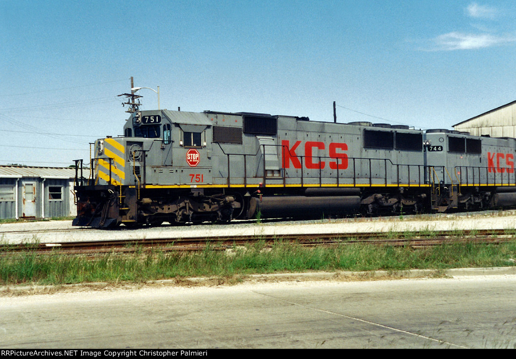 KCS 751 at West Yard